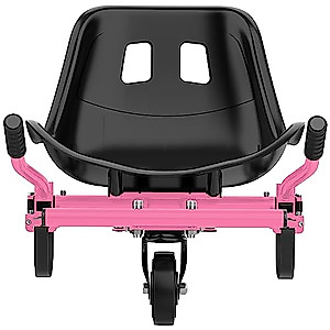 Hover-1 Buggy Attachment | Compatible with All 6.5" & 8" Electric Hoverboards, Hand-Operated Rear Wheel Control, Adjustable Frame & Straps, Easy Assembly & Install