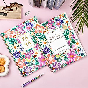 2024-2025 Monthly Planner/Calendar - Monthly Planner 2024-2025 with Two-Side Pocket, January 2024-December 2025, 9" x 11", Two Years Monthly Planner, Flexible Cover, Perfect Organizer