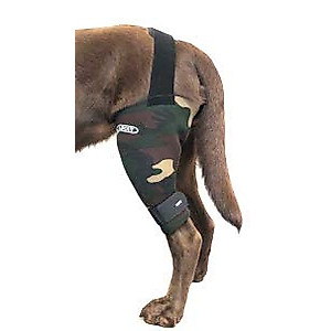 WALKABOUT Harnesses Camouflage Knee Brace for Dogs, Treat ACL, CCL Injury, Arthritis, Joint Pain, Fatigue and Stress with The Knee Brace (Medium-Large Right)