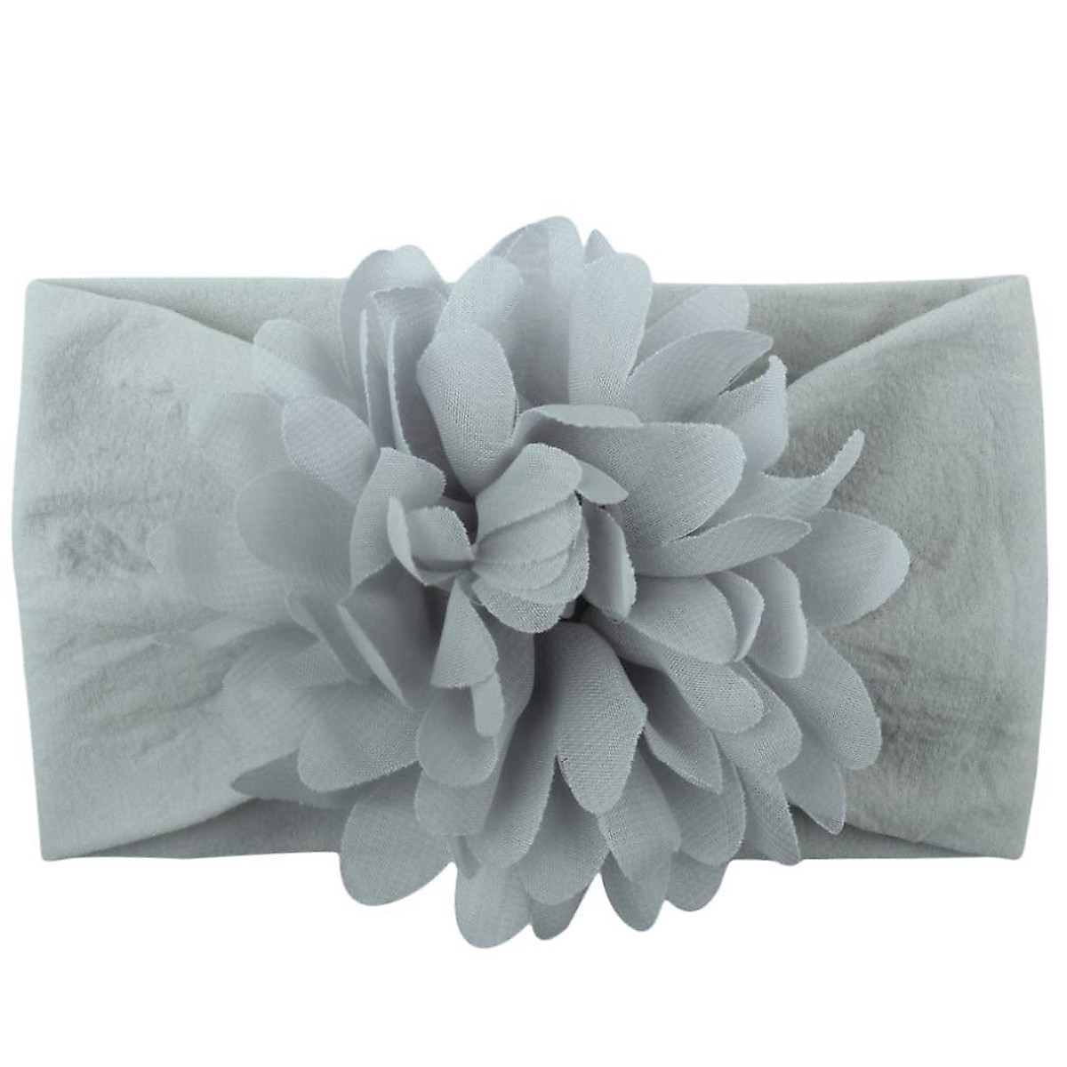 Toptim Baby Head Wrap Chiffon Flowers Newborn Infant Soft Nylon Headbands