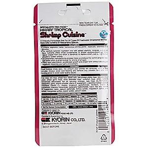 Hikari Tropical Shrimp Cuisine Fish Food, 0.35 oz (10g)