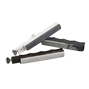 Lansky Natural Arkansas Sharpening System: Natural 3-Stone Arkansas Knife Sharpening Kit with Honing Oil- LKNAT