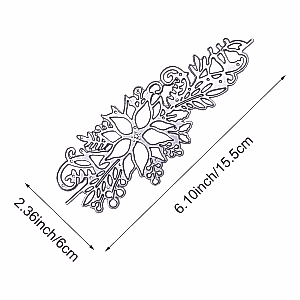 Die Cuts，Sizzix Dies，Dies for Card Making， DIY Scrapbook Album Paper Card Embossed 2.36x6.10 Inch