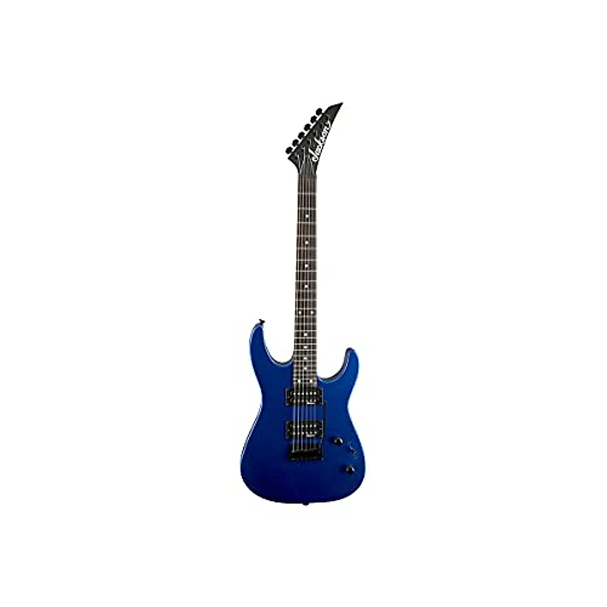 Jackson JS Series Dinky JS12 6-String Right-Handed Electric Guitar with Amaranth Fingerboard (Metallic Blue)