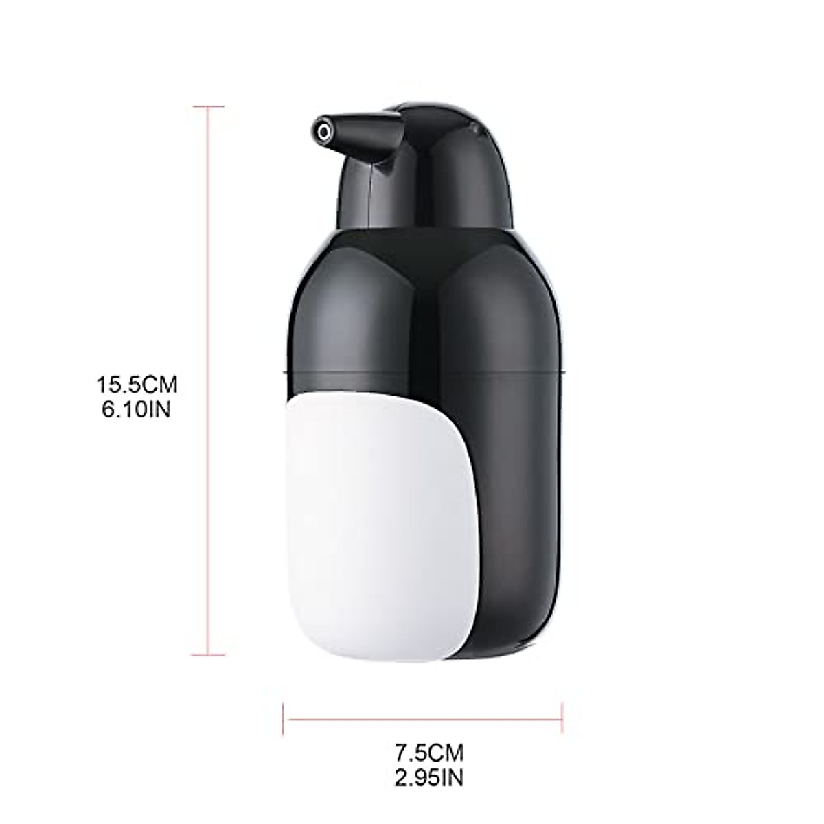 Foam Soap Dispenser Hand Dispenser Bottle Gel Liquid Dispenser Foam Bottles 300ml Foam Soap Dispenser Bathroom