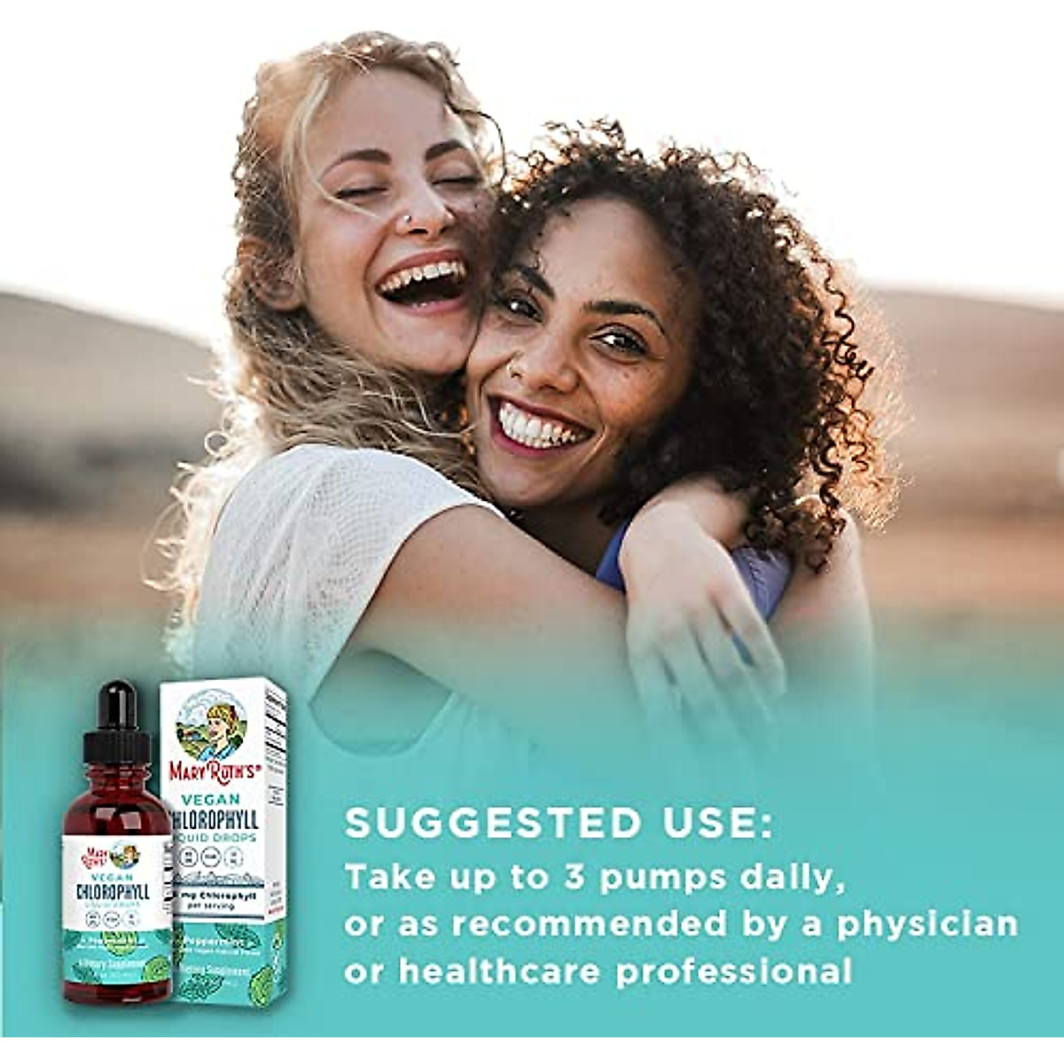 Chlorophyll Liquid Drops for Immune Support | Liquid Chlorophyll Drops | Energy Boost | Skin Care Supplement | Natural Deodorant | Vegan | Non-GMO | Gluten Free | 2 Fl Oz