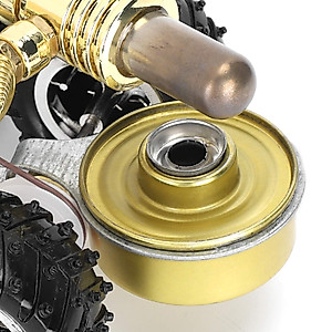 Hot Air Stirling Engine Car Engineer Generator Model Science Experiment Physical Car Toy STEM Early Educational Toy for Kids Adults Learning