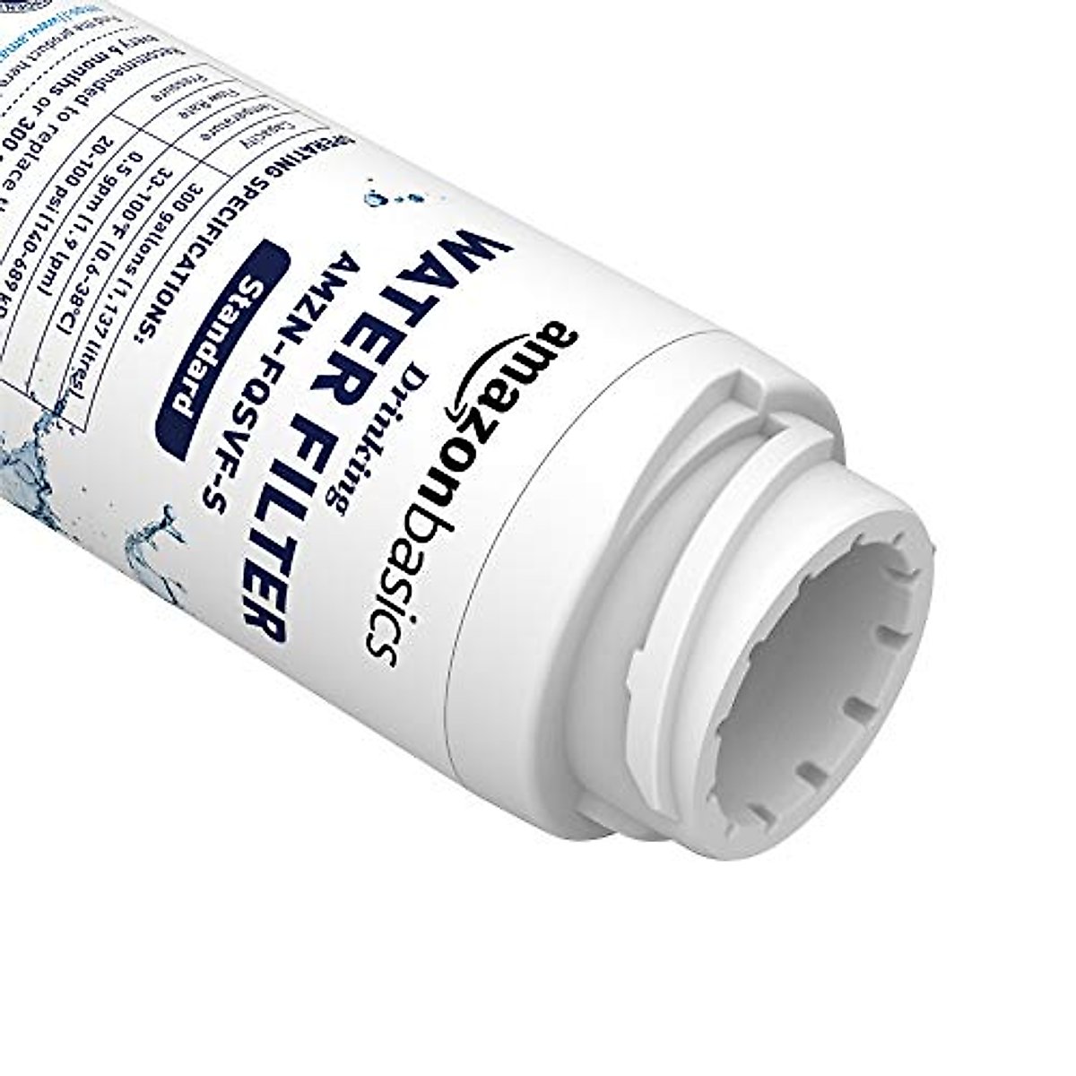 Amazon Basics Replacement GE FQSVF Drinking Water System Filter, 2-Pack, Standard Filtration