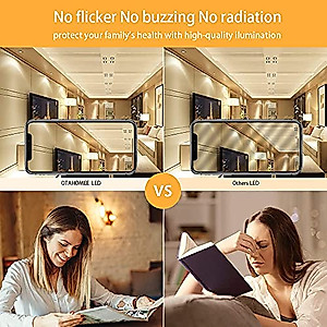 OTAHOMEE E17 LED Light Bulb,E17 Intermediate Base Type R14 Reflector LED Spotlight Bulb Used for Desk Lamp,Cabinet Lighting,Reading Lamp,5W(60W Equivalent) Warm White 3000K Non-Dimmable 1Pack