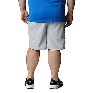 Columbia Men's Terminal Tackle Short, Cool Grey/Vivid Blue, 36