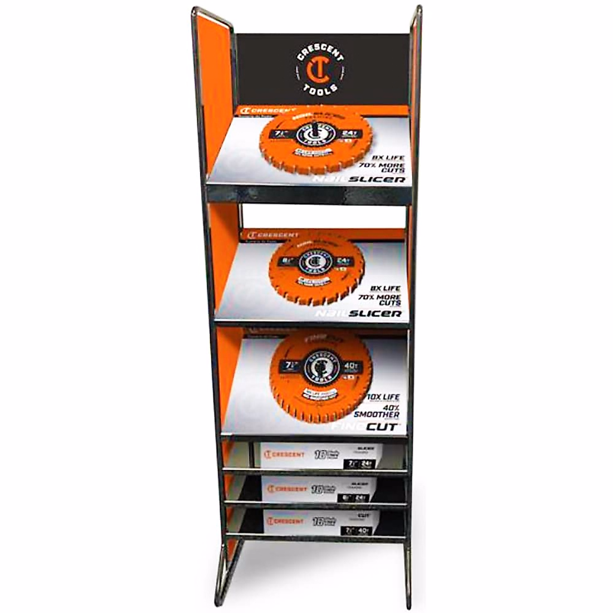 Crescent - 3 Tier Csb Merchandiser W/Blades (CSB3TIERMERCH)