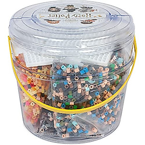 Perler 80-42968 Big Bucket Harry Potter Fuse Bead Kit for Kids and Adults, Comes with 27 Patterns, Multicolor, 8504pcs