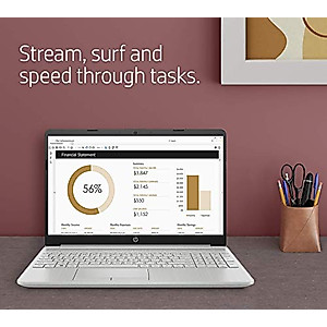 2021 HP Flagship 15.6” HD Laptop Computer, AMD Ryzen 3 3250U up to 3.5GHz (Beat Intel i5-7200U), 8GB RAM, 128GB SSD+1TB HDD, HD Webcam, Remote Work,WiFi, Bluetooth 4.2, HDMI, Win10 S, w/Marxsol Cables