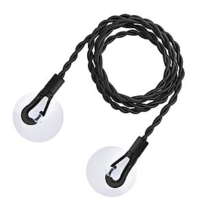 Clothes Lines for Hanging Clothes Outside Bungee Cord Portable Travel Clothesline Retractable Clothesline with Hooks and Suction Cups Camping Accessories Cruise for Indoor Home Camping Travel