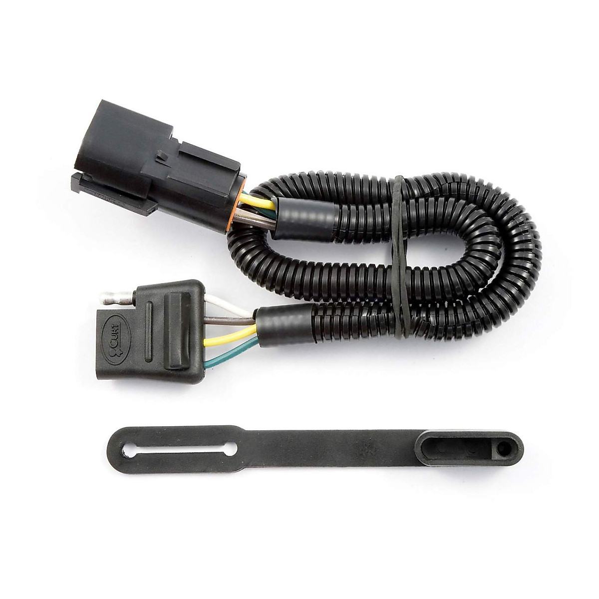 CURT 56073 Vehicle-Side Custom 4-Pin Trailer Wiring Harness, Fits Select Ford Freestar, Mercury Monterey