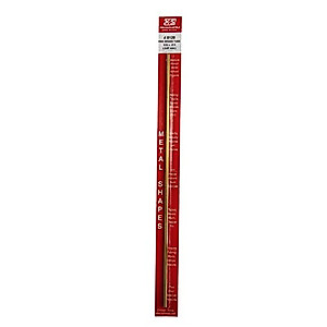 K & S Precision Metals 8128 Round Brass Tube, 5/32" OD
