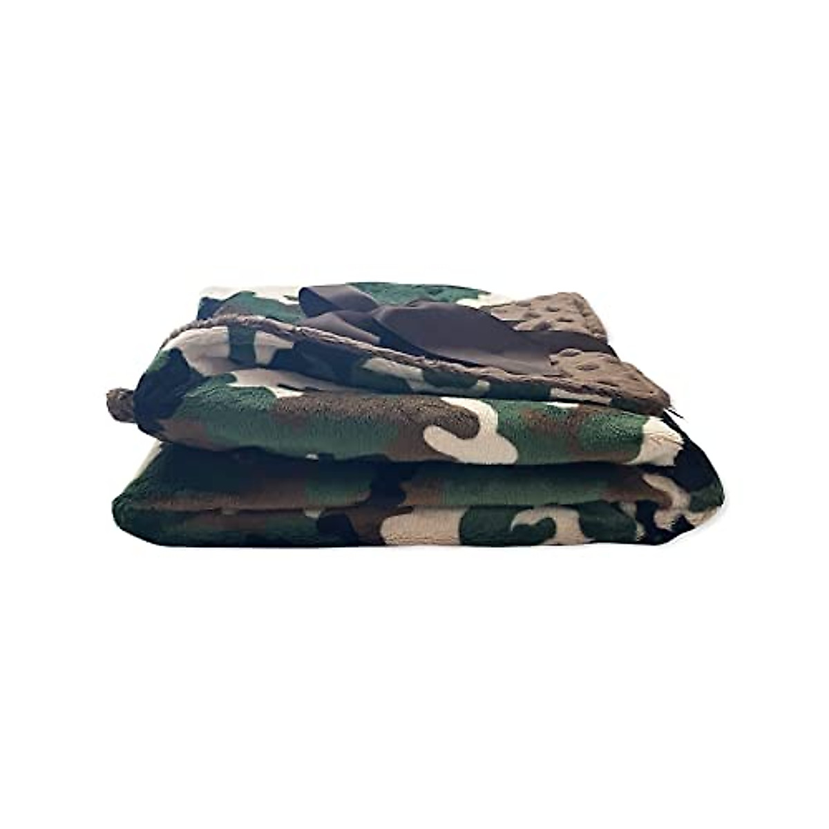 MEG ORIGINAL Camouflage Baby Blanket 1704 (Camo & Brown)