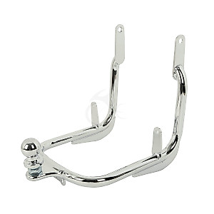 TCT-MOTORPARTS Chrome Trailer Hitch Tow Receiver Fit for Harley Road King Electra Glide 2009-2013; Street Glide Special FLHXS 2009-2023; Ultra Limited FLHTK 2010–2013