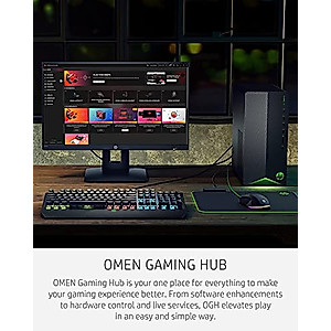 HP Pavilion Gaming Desktop, 11th Gen Intel Core i5-11400F (6 Cores, up to 4.4GHz, Beat i7-9700K), 16GB DDR4 RAM, 512GB PCIe SSD, NVIDIA GeForce GTX 1650, WiFi, Pre Built PC Bundle with JAWFOAL
