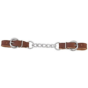 Weaver Leather Heavy-Duty Single Link Chain Curb Strap, Sunset