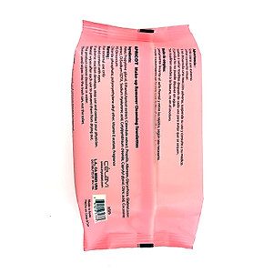 Celavi Makeup Remover Cleansing Wipes Removing Towelettes 2 Packs - 60 Sheets (Collagen)
