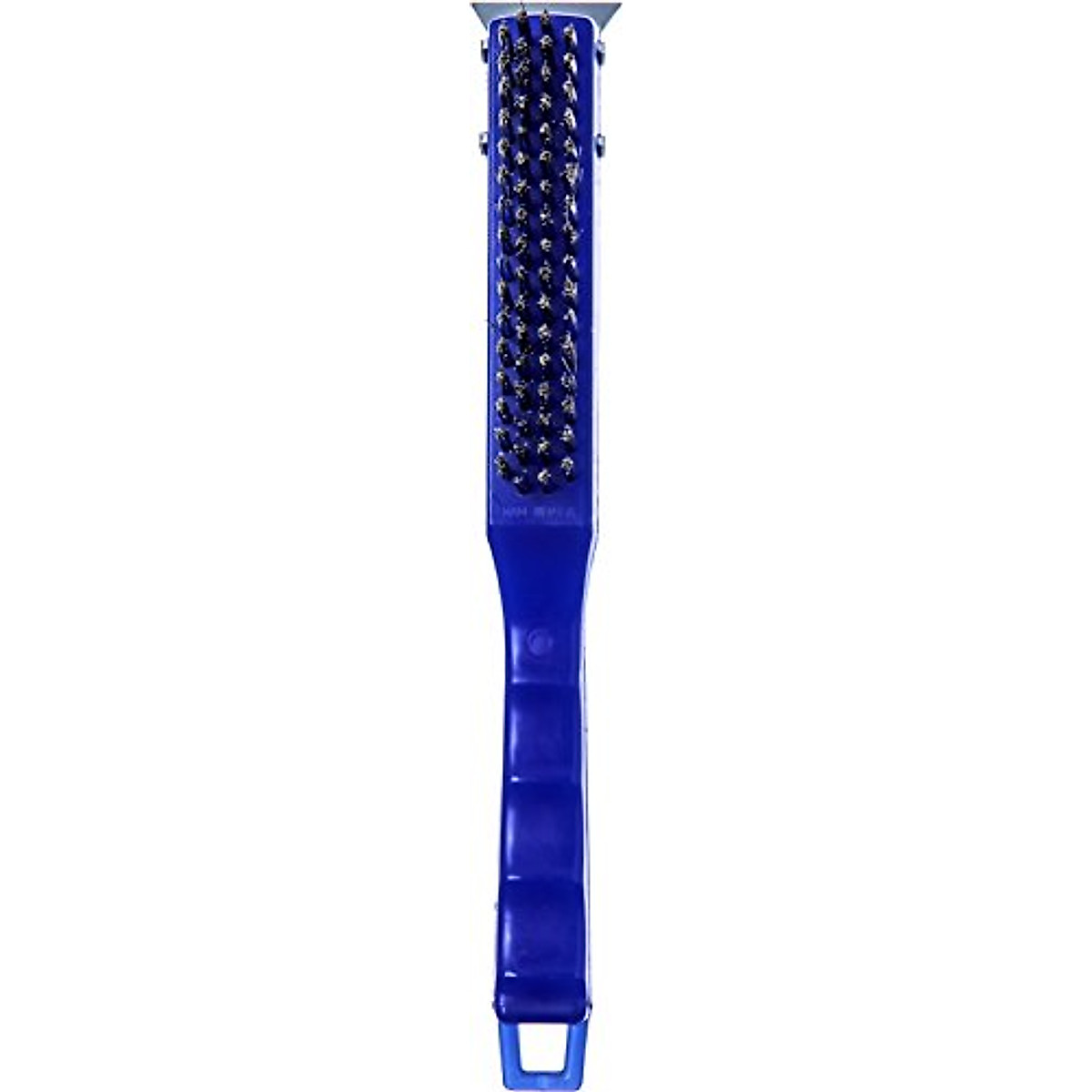 SPARTA 4067200 Flo-Pac Plastic Kitchen Brush, Grill Cleaning Brush, Griddle Brush With Scraper For Kitchen, Restaurant, Home , 11.375 Inches, Blue