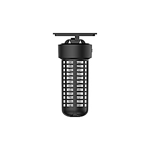 VOLTORB Solar Bug Zapper Outdoor Waterproof Bug Zapper Outdoor Solar Powered,UV Mosquito and Bug Zapper LED Light for Outside,with Adjustable Solar Panel & USB Charging