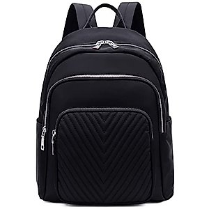 BMVMB Women Backpack Nylon Shoulder Bag Casual Lightweight Backpacks Rucksack Daypack for Women Girl