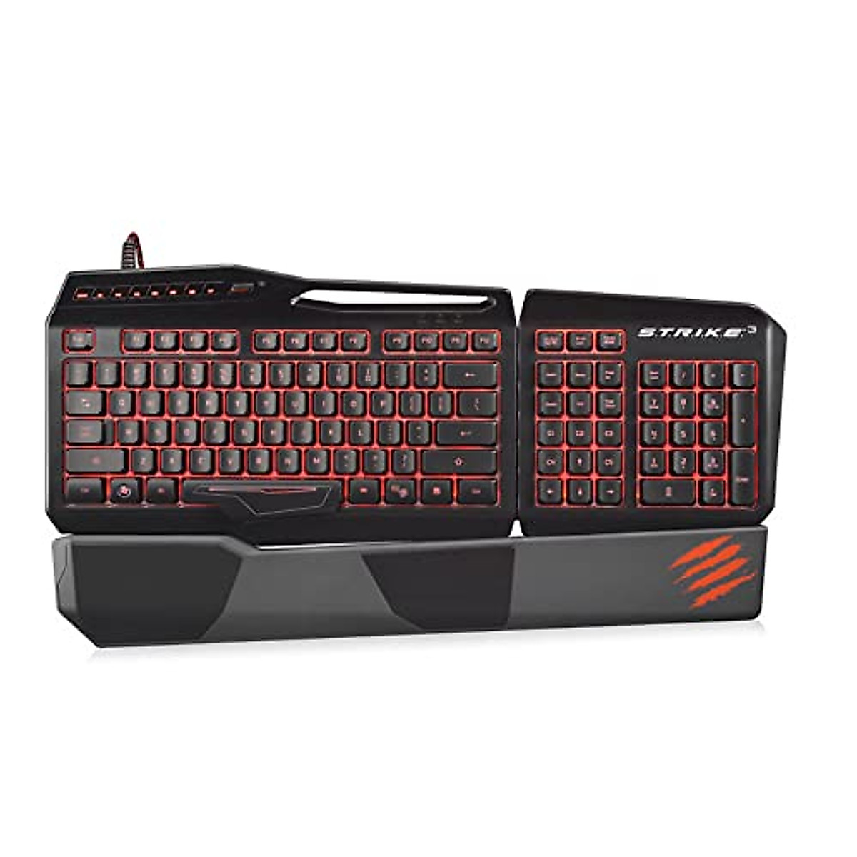 Mad Catz MCB43112N0C2/04/1 S.T.R.I.K.E. 3 Gaming Keyboard for PC