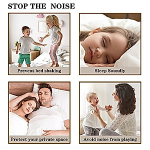 cosbur 2PCS Headboard Stoppers for Bed, 2023 Newset Adjustable Bed Frame Anti-Shake Tool for Bed, Antishake Telescopic Support Stabilizer, for Room Wall Beds Cabinets Sofa, Easy to Install