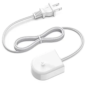 Charger Base for Philips Sonicare ProtectiveClean 5300, Charger Base for Philips Sonicare Electric Toothbrush 5100 4100 1100 2100 3100 6500 7500 HX6100/ HX6000/ HX8000/ HX9000 Waterproof Power Cord