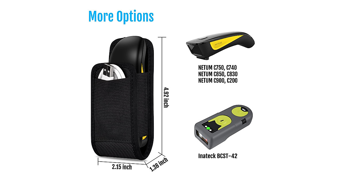 SOGCASE Small Scanner Holster: Perfect Fit for NETUM Models