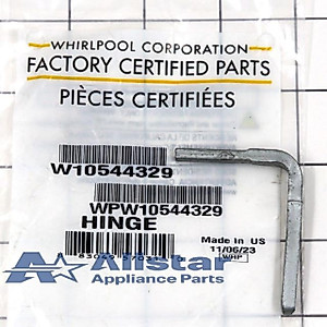 WPW10544329 Washing Machine Lid Left Hinge Arm