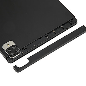 Airshi Student Tablet, 10 Inch 5000mAh IPS Screen Desktop Tablet 3 Card Slots for Travel (US Plug)