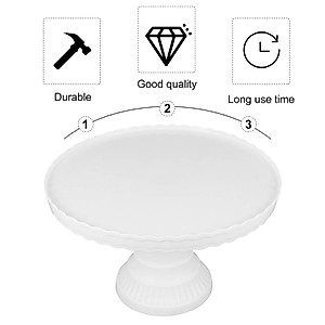 SOIMISS White Plastic Cake Stand for Wedding, Birthday, Party