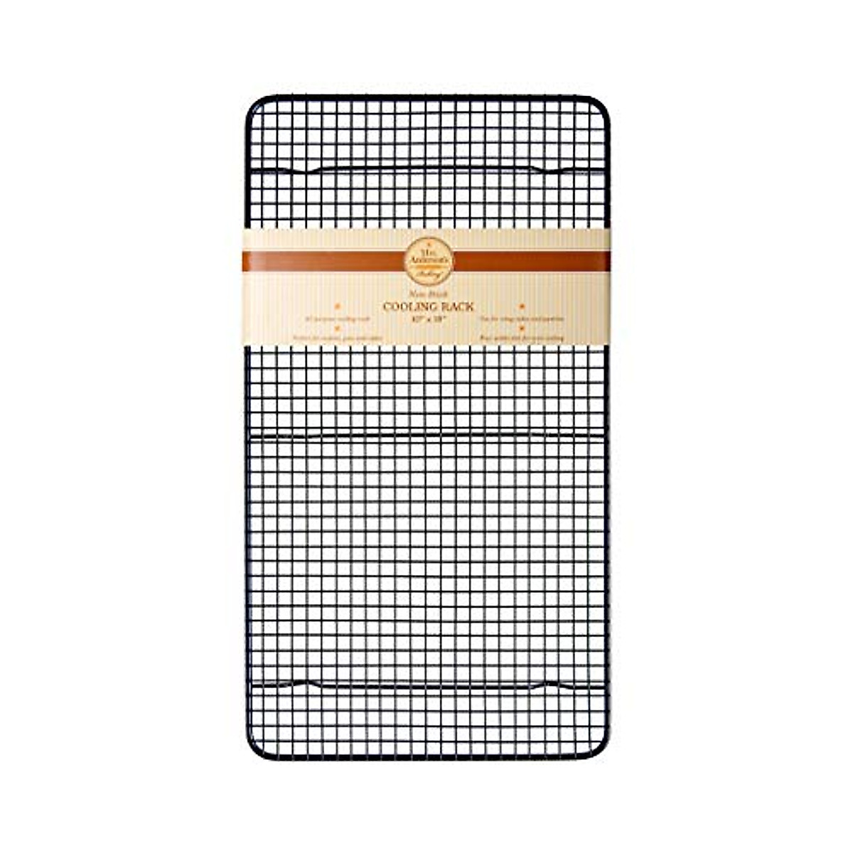 Mrs. Anderson’s Baking Professional Baking and Cooling Rack, 10-Inches x 18-Inches, Non-Stick