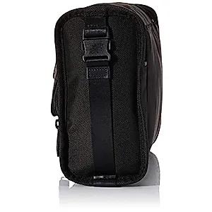 TUMI Alpha Hanging Travel Kit - Travel Accessories Bag for Toiletries, Cosmetics, and Toothbrushes - Travel Kit for a Short Trip - Travel Accessory that Aids Against Mold & Mildew - Black