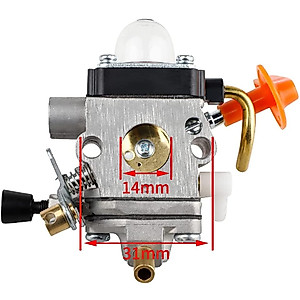 HUZTL FS 90 R Carburetor kit for Stihl FS90R FS90 FS110R FS130R FS100 KM130R FS130 KM90R KM90 FS100RX FS110 KM110R HT100 HT101 Trimmer Weed Eater C1Q-S174 Carb