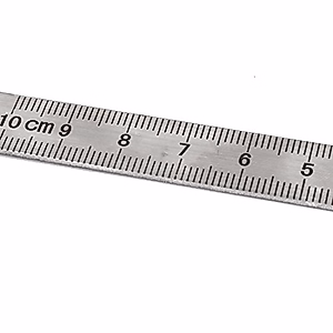 uxcell Metal Protractor 180 Degrees Round Head Angle Finder 100mm Swing Arm for Woodworking Drawing