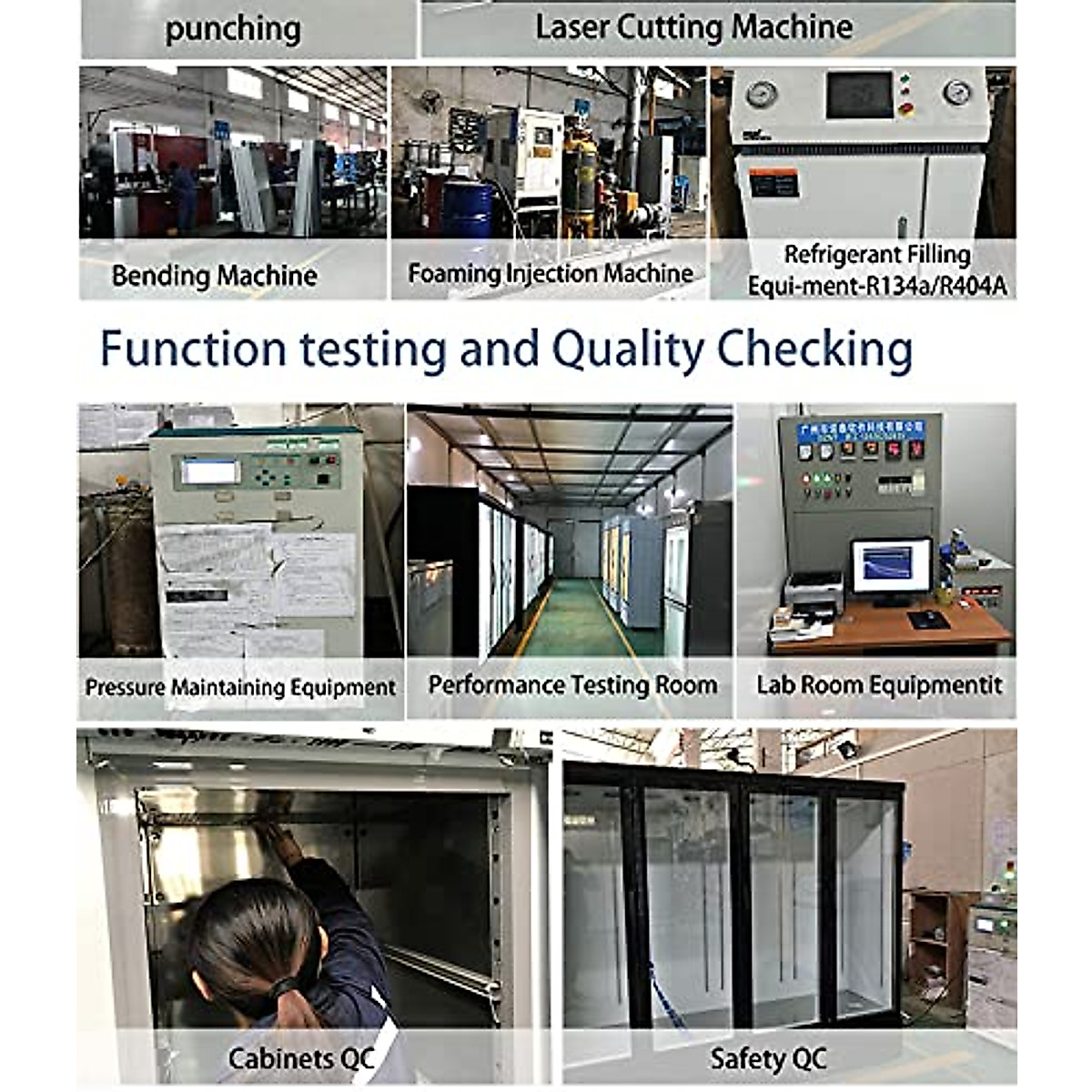 Kolice Commercial 3 Trays Blast Chiller, Blast Freezer, Chest Freezer, Batch Freezer for Hard ice Cream, Chicken, Fish, Dessert, Pastry, etc. -31°F