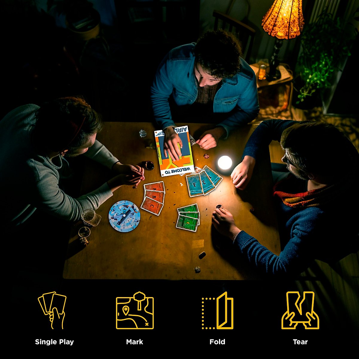 EXIT: The Stormy Flight | Escape Room Game in a Box| EXIT: The Game – A Kosmos Game | Family – Friendly, Card-Based at-Home Escape Room Experience for 1 to 4 Players, Ages 12+