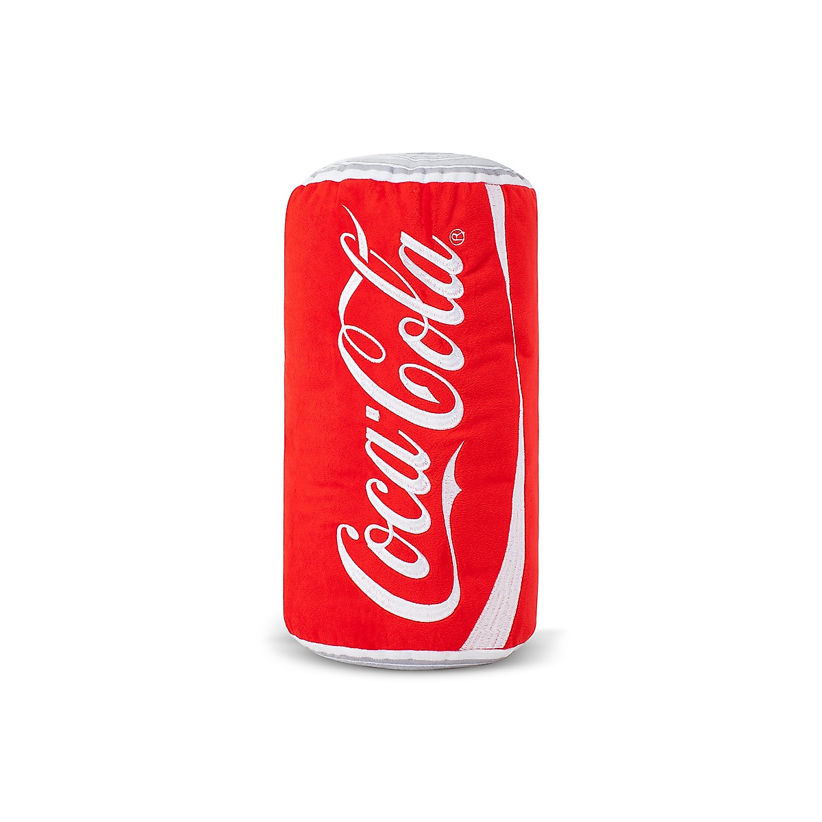 Coca-Cola 15" Novelty Plush Can, Dorm Decor, Squishy Soft Throw Pillow, Collector Toy