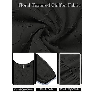 Dresses 2023 Smocked Crewneck Tie