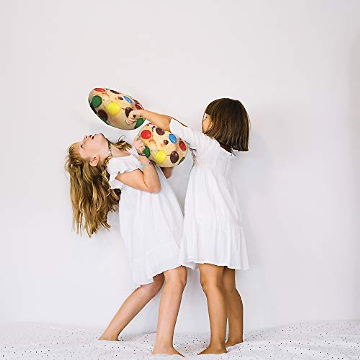 ArtCreativity Cookie Pillow, 1PC, Cute Pillow for Kids and Adults with Photorealistic Design, Fun Bedroom, Couch, and Living Room Décor, Gift for Boys, Girls, and Food Lovers, 12 Inches, Round