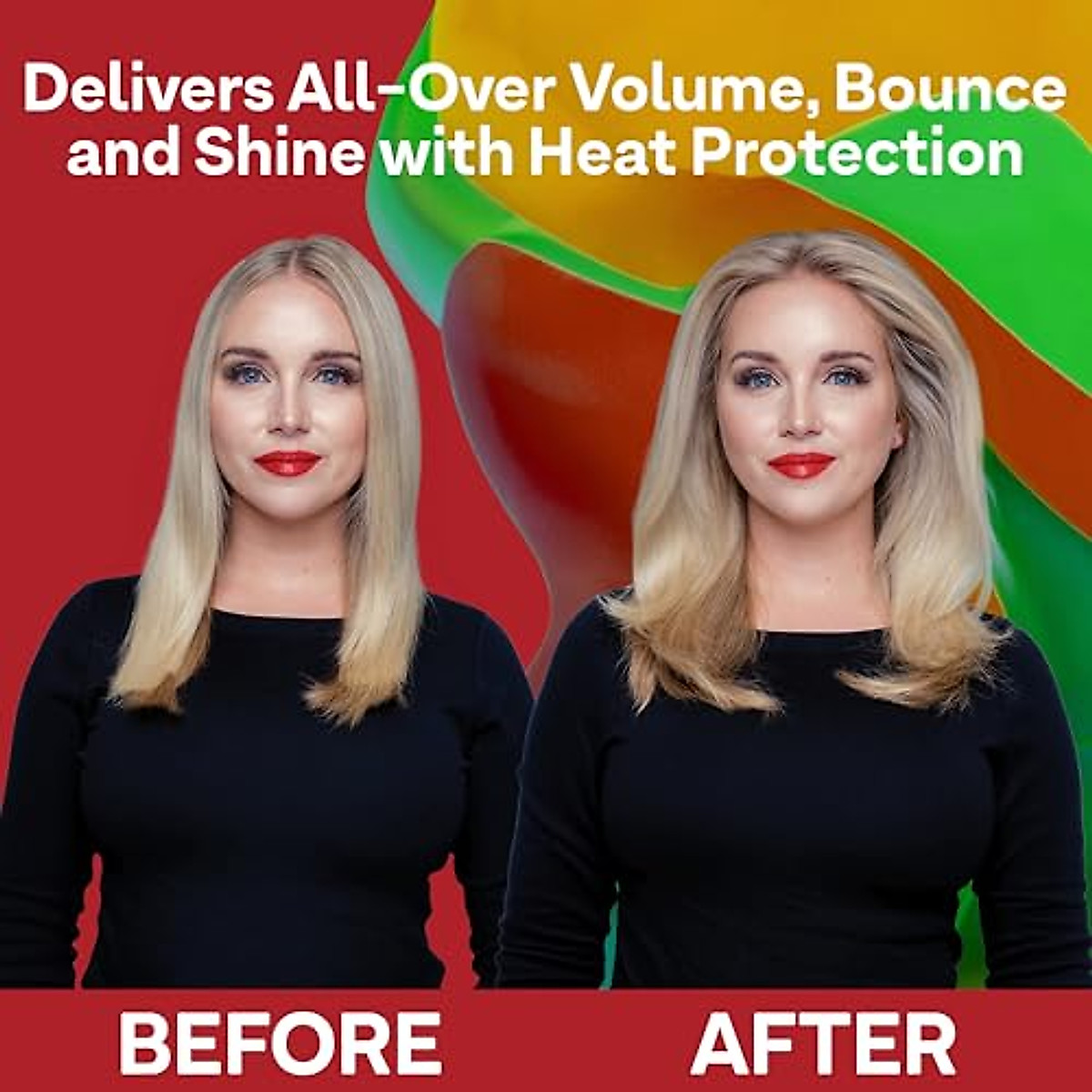 Colorproof Super Plump Whipped Bodifying Hair Mousse 7.5 Fl. Oz. Color-ProtectingMousse for Hair Volume, White Nectarine, Peony & Citrus Scent