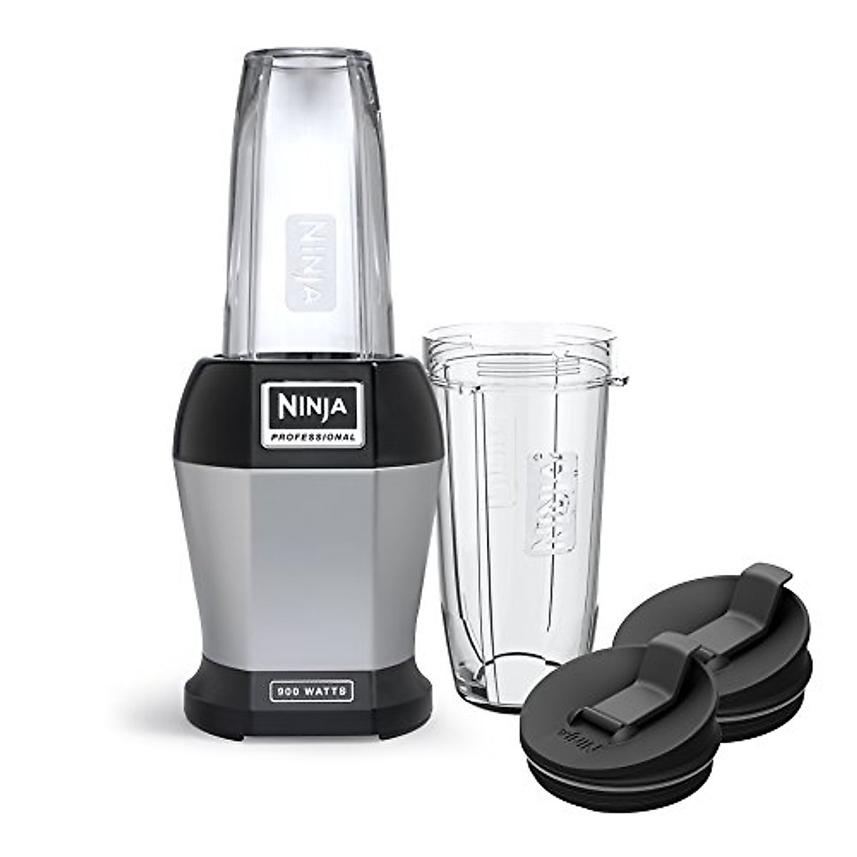 Nutri Ninja Pro Personal Blender with 900 Watt Base and Vitamin and Nutrient Extraction for Shakes and Smoothies with 18 and 24-Ounce Cups (BL450)