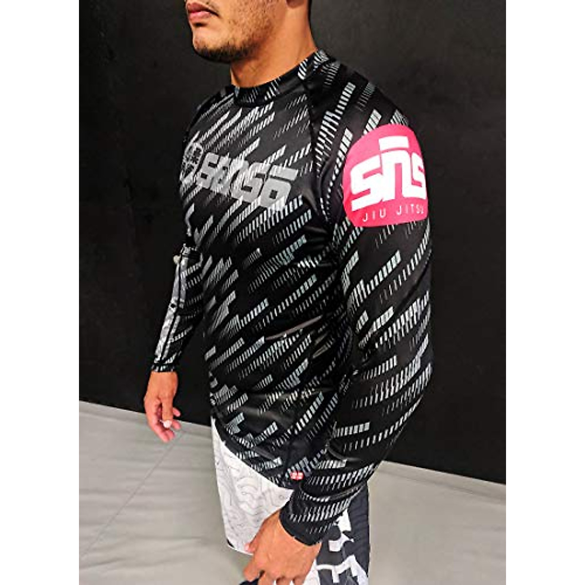 Senso Jiu Jitsu Kurai Rash Guard… (XX-Large) Black