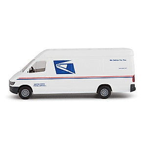 Walthers SceneMaster United States Postal Service Delivery Van, HO Scale, 1 Count (Pack of 1), Black