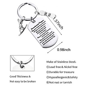 WSNANG Snowboarding Keychain Snowboarder Gift Snowboard Lover Gifts Snowboarder Team Gift Winter Sports Ski Keychain (Snowboard DT)