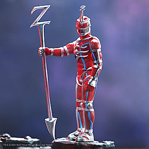 Super7 Mighty Morphin Power Rangers Lord Zedd - 3.75" Power Rangers Action Figure with Accessory Classic TV Show Collectibles and Retro Toys